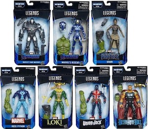 Marvel Legends Build A Figure BAF Visual and Price Guides