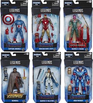 Marvel Legends Build A Figure BAF Visual and Price Guides