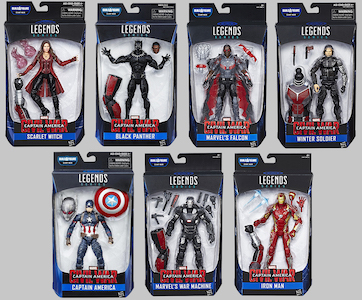 Marvel Legends Build A Figure BAF Visual and Price Guides