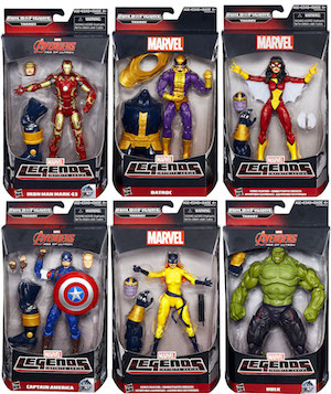 Marvel Legends Build A Figure BAF Visual and Price Guides