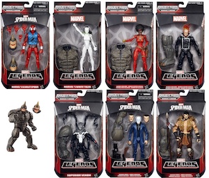 Marvel Legends Build A Figure BAF Visual and Price Guides