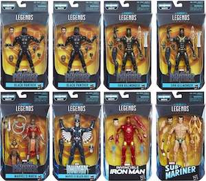 Marvel Legends Build A Figure BAF Visual and Price Guides