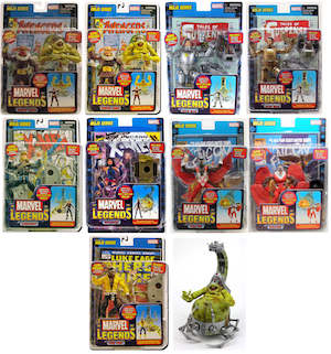 Marvel Legends Build A Figure BAF Visual and Price Guides