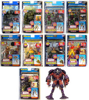 Marvel Legends Build A Figure BAF Visual and Price Guides