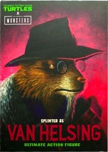 Teenage Mutant Ninja Turtles NECA Ultimate Splinter as Van Helsing ...
