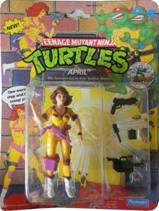 Teenage Mutant Ninja Turtles Playmates April, the Ravishing Reporter