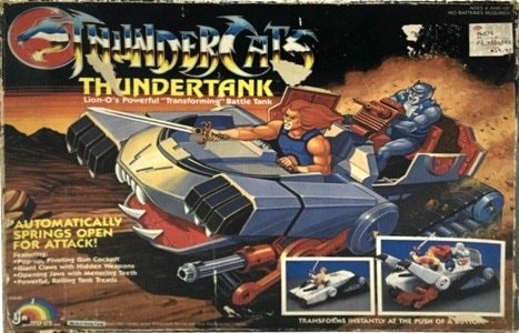 Thundercats LJN Thundertank